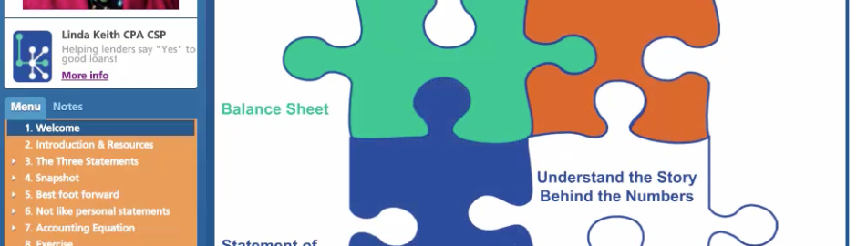 Linda Keith CPA » Financial Statement vs Tax Return Balance Sheet